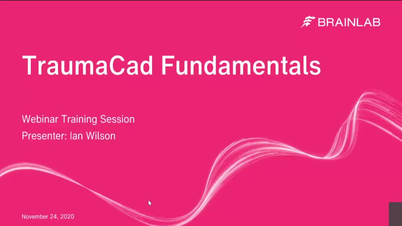 TraumaCad Fundamentals | Brainlab